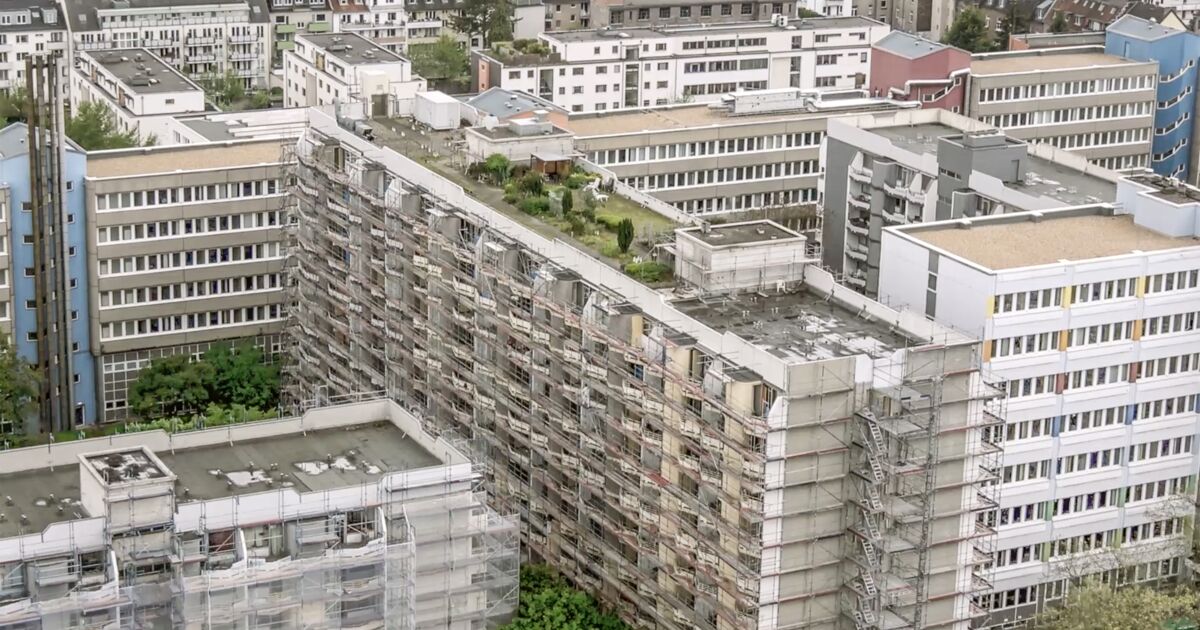 Building restauration under strict Corona regulations